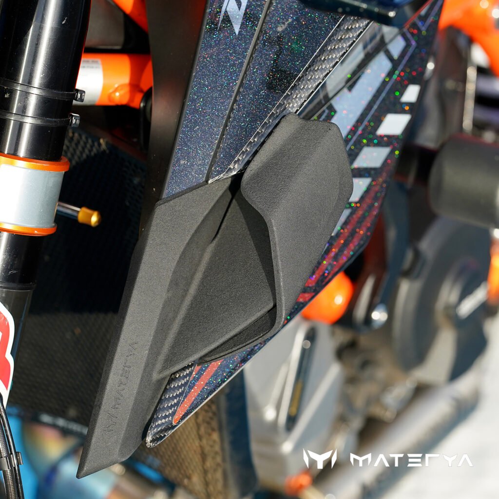 Winglets for KTM Superduke 1290R MY 20 - Black Matte - MATERYA