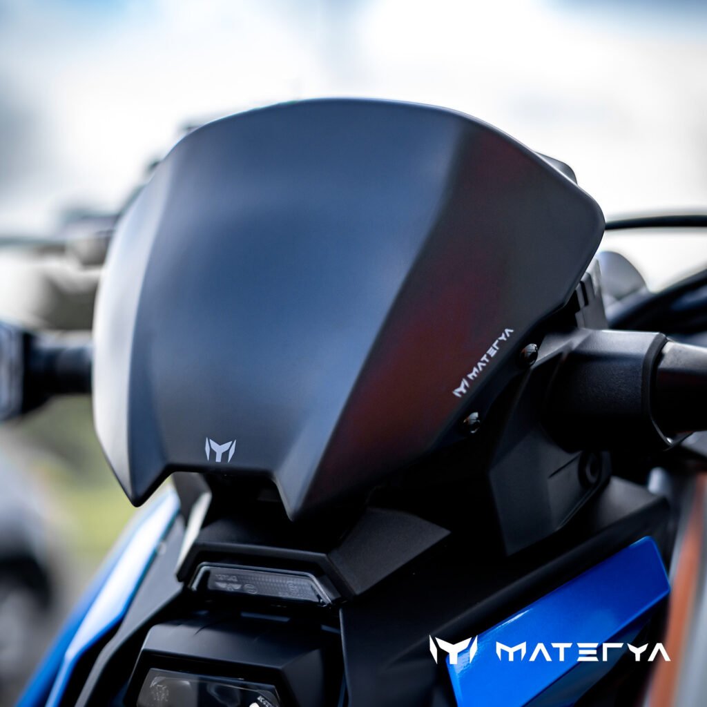 Flyscreen for SUZUKI GSX-S 950/1000 - Black Matte - MATERYA