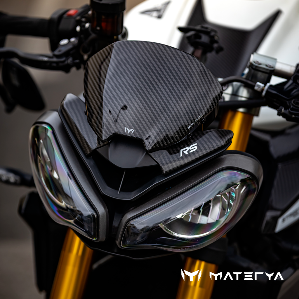 FlyScreen for Triumph Street Triple 765 RS/R - Carbon Fiber - MATERYA